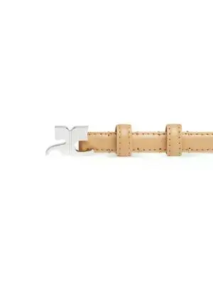 COURREGES Leather Belt - Neutrals