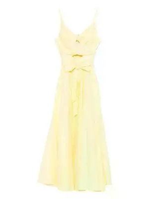 Zimmermann Tie-waist Midi Dress