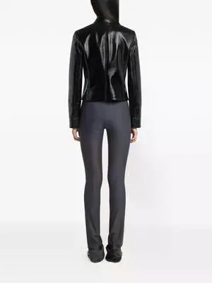 COURREGES Logo-embossed Zip-up Jacket