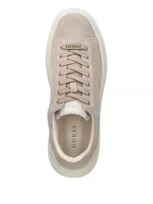 Guess Elba Suede Sneakers - Neutrals