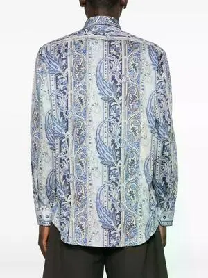 Etro Paisley-print Shirt - Blue