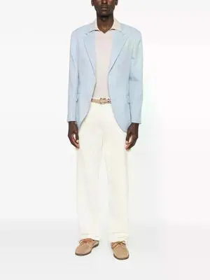 Brunello Cucinelli Knitted Cotton Polo Shirt