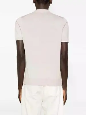 Brunello Cucinelli Knitted Cotton Polo Shirt