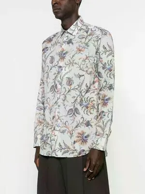 Etro Floral Shirt - Blue