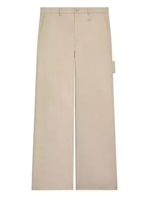 COURREGES Hammer Logo-embroidered Trousers