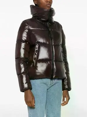SAVE THE DUCK Logo-patch Padded Puffer Jacket