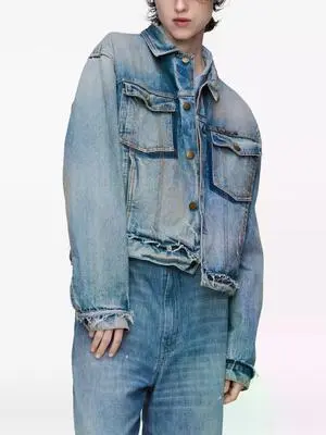 MAISON MARGIELA Patch-pockets Denim Jacket