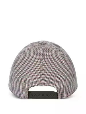 COURREGES Houndstooth Logo Cap