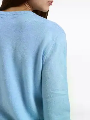 MC2 SAINT BARTH Embroidered Sweater - Blue