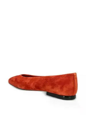 Loro Piana Primula Flat Pumps - Red