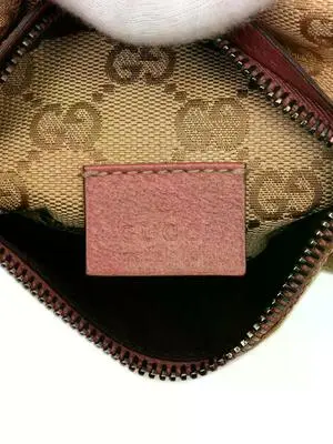 Gucci Gg Canvas Web Double Pocket Belt Bag