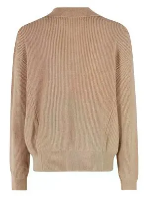 Essentiel Antwerp Button-fastening Collared Polo Sweater
