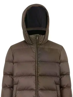 Peserico Hooded Quilted Jacket