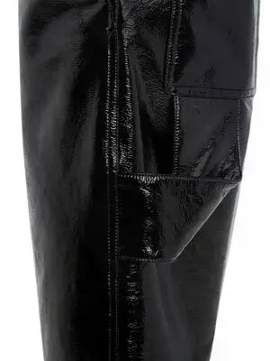 COURREGES Hammer Button-fastening Shorts - Black