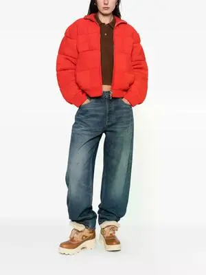 Guest In Residence Quilted Puffer Jacket - Red
