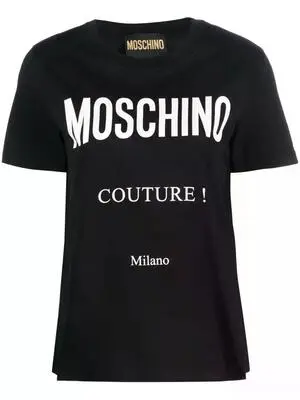 Moschino Logo-print Cotton T-shirt