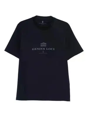 Brunello Cucinelli Graphic Cotton T-shirt