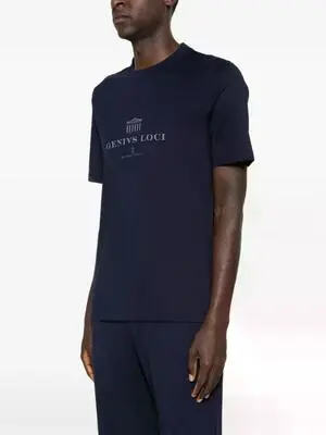 Brunello Cucinelli Graphic Cotton T-shirt