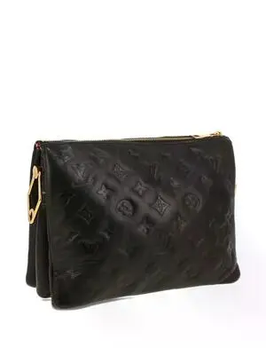 LOUIS VUITTON Coussin Monogram Empreinte Leather Cross Body Bag - Black