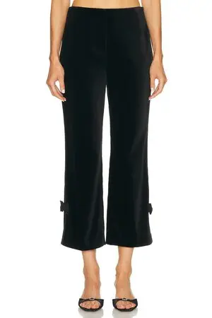 Posse Raw Edge Hem Bottoms For Women