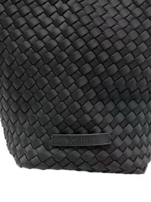 NAGHEDI Large Nomad Woven Tote Bag - Black