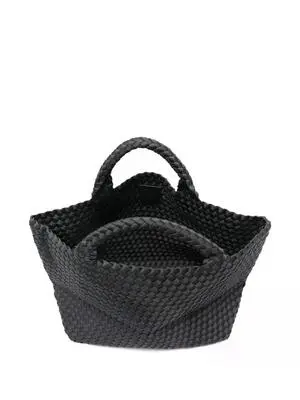 NAGHEDI Medium St. Barths Woven Tote Bag - Black
