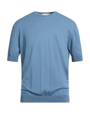 FILIPPO DE LAURENTIIS Cotton Sweater - Blue