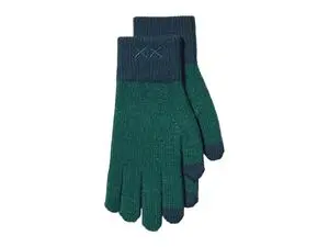 Uniqlo X Kaws Heat Tech Knitted Gloves - Green