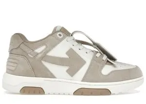 Off-White Out Of Office Ooo Low-top Sneakers - Beige/natural
