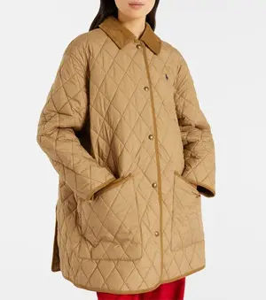 Polo Ralph Lauren Quilted Coat - Beige