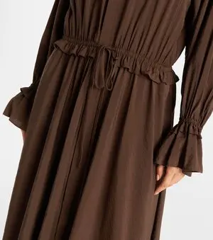 Polo Ralph Lauren Ruffled Midi Dress