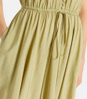 Polo Ralph Lauren Pleated Midi Dress