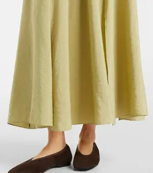 Polo Ralph Lauren Pleated Midi Dress