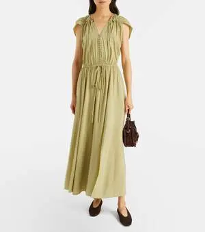Polo Ralph Lauren Pleated Midi Dress