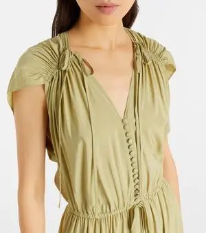 Polo Ralph Lauren Pleated Midi Dress