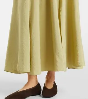 Polo Ralph Lauren Pleated Midi Dress