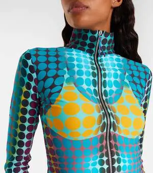JEAN PAUL GAULTIER Re-edition Printed Top - Multicoloured