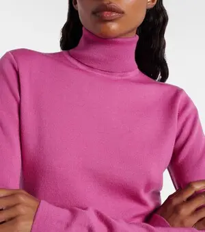 Gabriela Hearst May Wool, Cashmere, And Silk Turtleneck Sweater