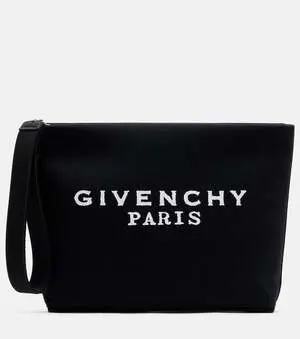 Givenchy Logo Canvas Pouch