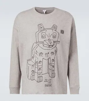 Loewe Embroidered T-shirts For Men