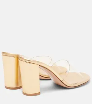 GIANVITO ROSSI 85 Pvc Mules