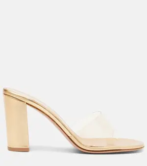 GIANVITO ROSSI 85 Pvc Mules