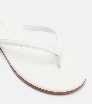 GIANVITO ROSSI Leather Thong Sandals