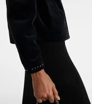 Isabel Marant Étoile Embellished Cotton Jacket