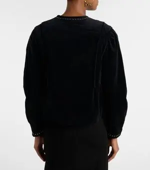 Isabel Marant Étoile Embellished Cotton Jacket