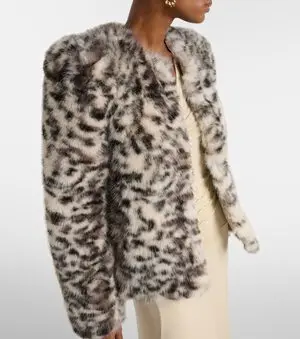 Isabel Marant Étoile Bahria Leopard-print Jacket - Multicoloured