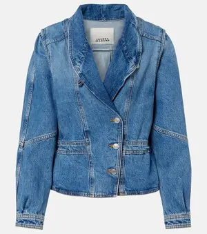 Isabel Marant Étoile Dolie Denim Jacket - Blue
