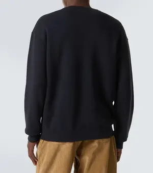 JW Anderson Anonymous Lovers Embroidered Sweatshirt - Black