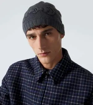 Gucci Horsebit Wool Beanie - Grey