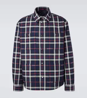 Gucci Plaid Cotton Shirt